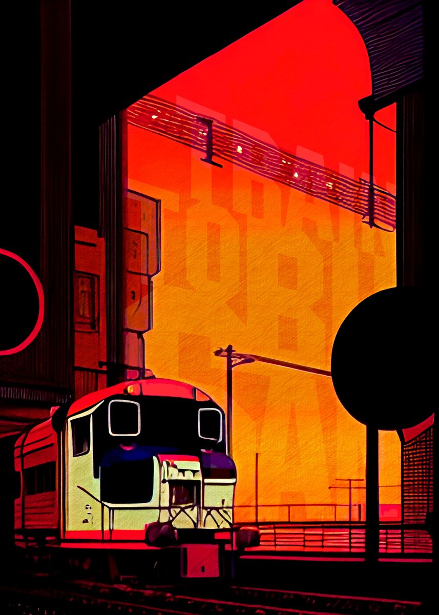 'Train to Busan' Poster by Muhammad Rizal syah | Displate