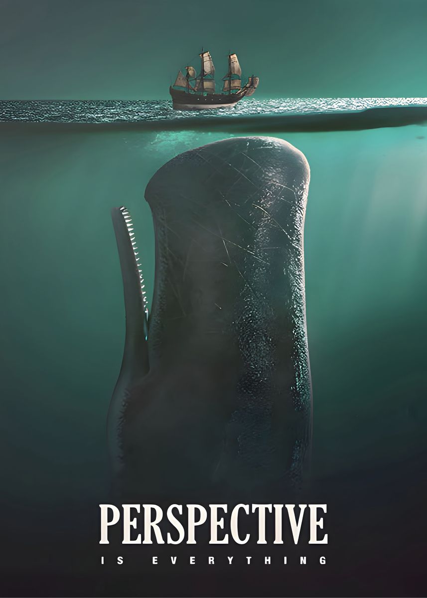 'Perspective is Everything' Poster, picture, metal print, paint by Conceptual Photography | Displate