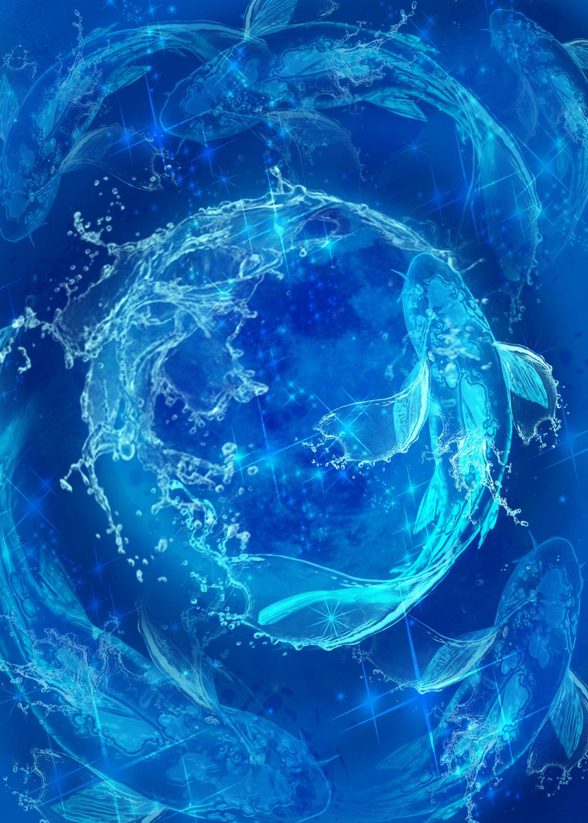 'Spirit Of The Sea' Poster, picture, metal print, paint by Sam Kal ...