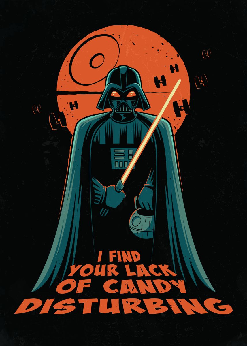 'Candy disturbing' Poster by Star Wars | Displate