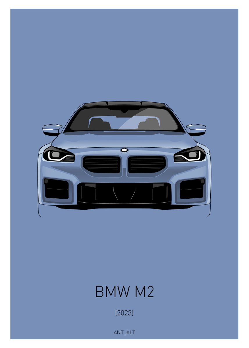 'M2 II' Poster, picture, metal print, paint by Alt ILLUSTRATIONS | Displate