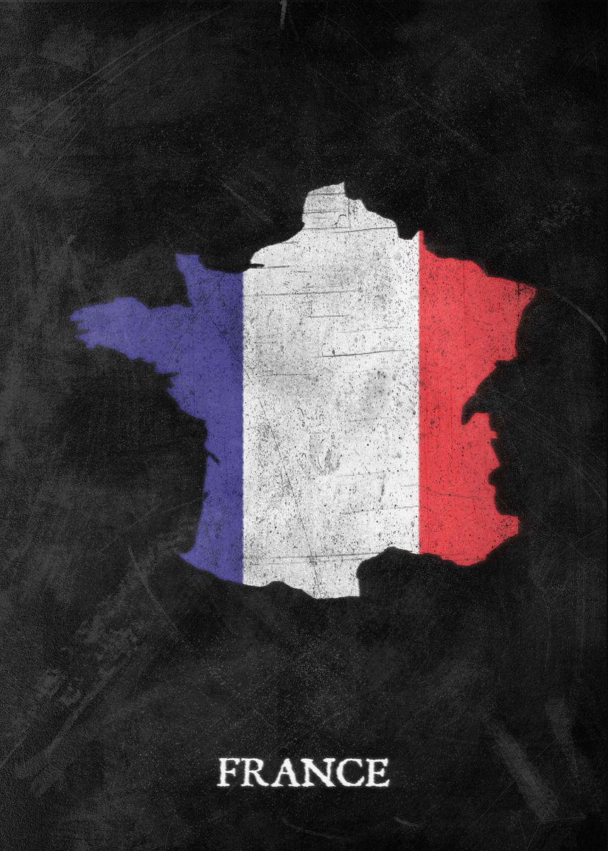 'France' Poster by Moon Soul | Displate