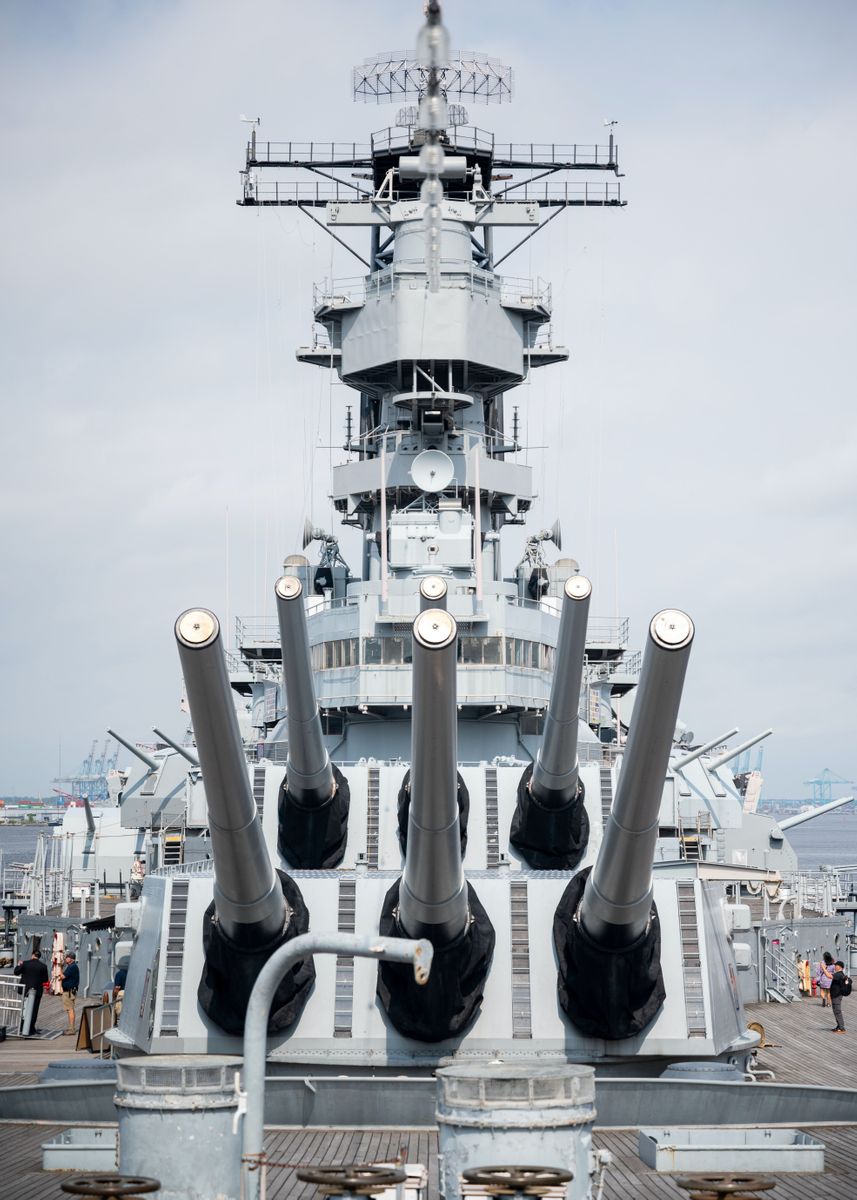 'Battleship Fire Power' Poster, picture, metal print, paint by Sam ...