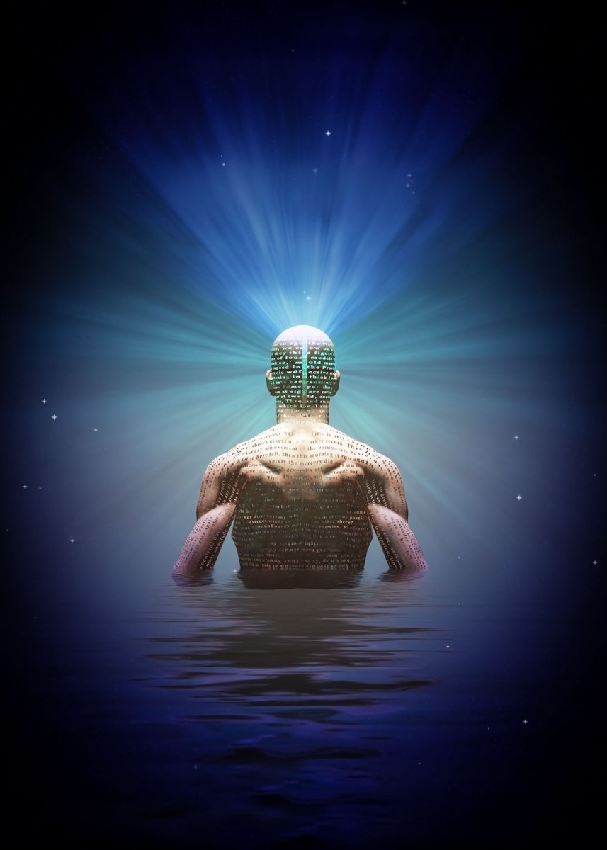 'Power of Mind' Poster by Bruce Rolff | Displate