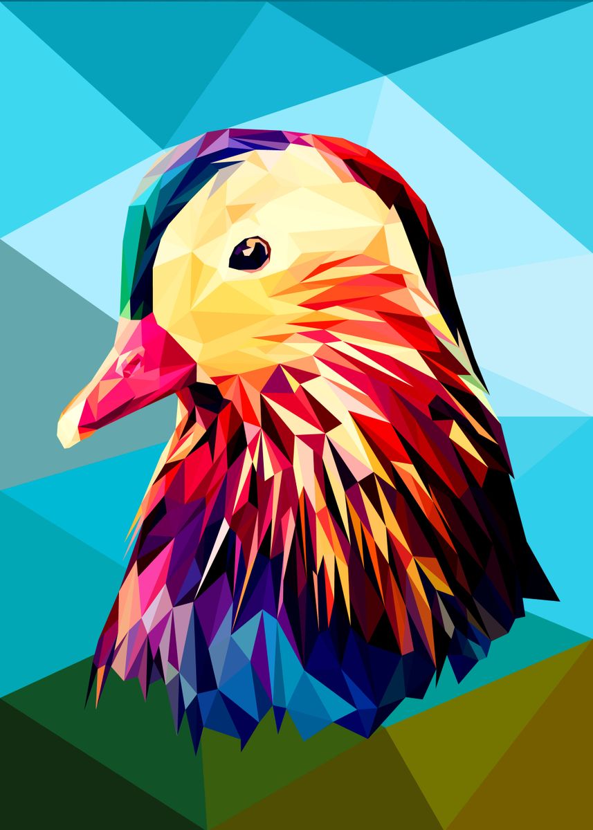 'Mandarin' Poster by toan nguyen | Displate