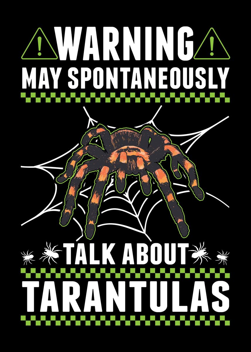 'Tarantula Spider' Poster, picture, metal print, paint by ...