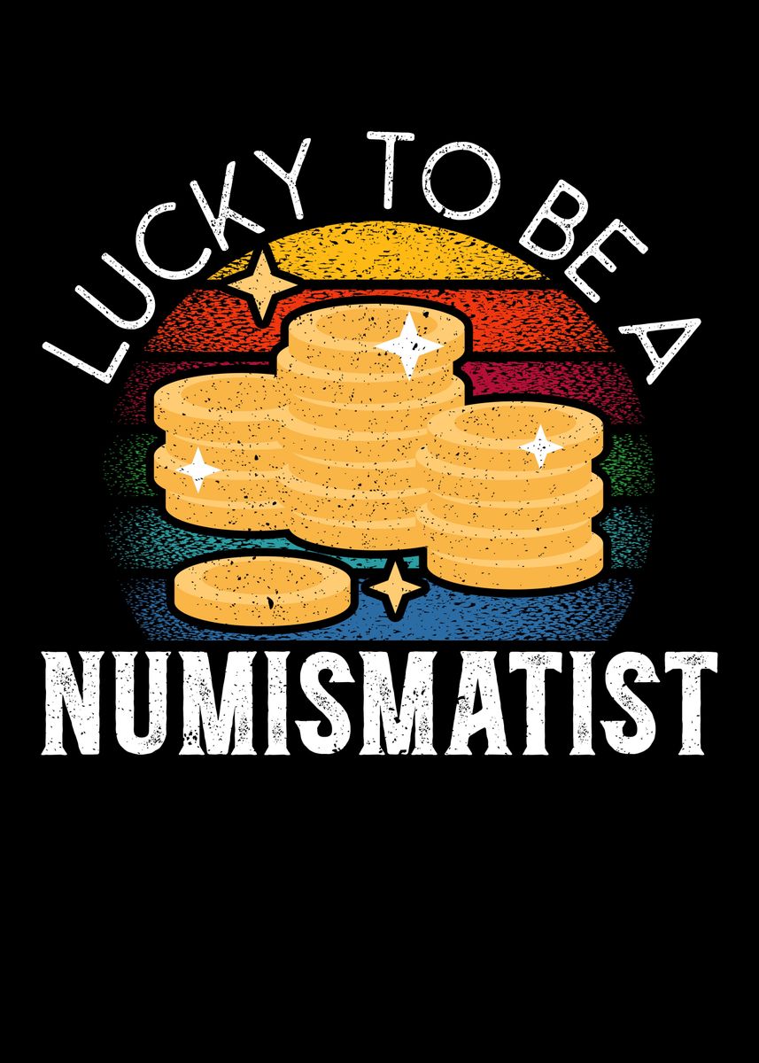 'Numismatist' Poster, picture, metal print, paint by NAO | Displate