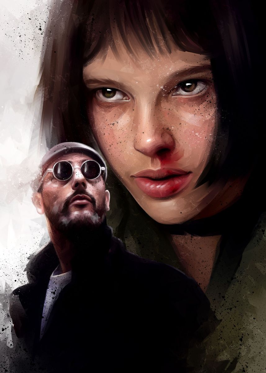 'Leon' Poster, picture, metal print, paint by Dmitry Belov | Displate