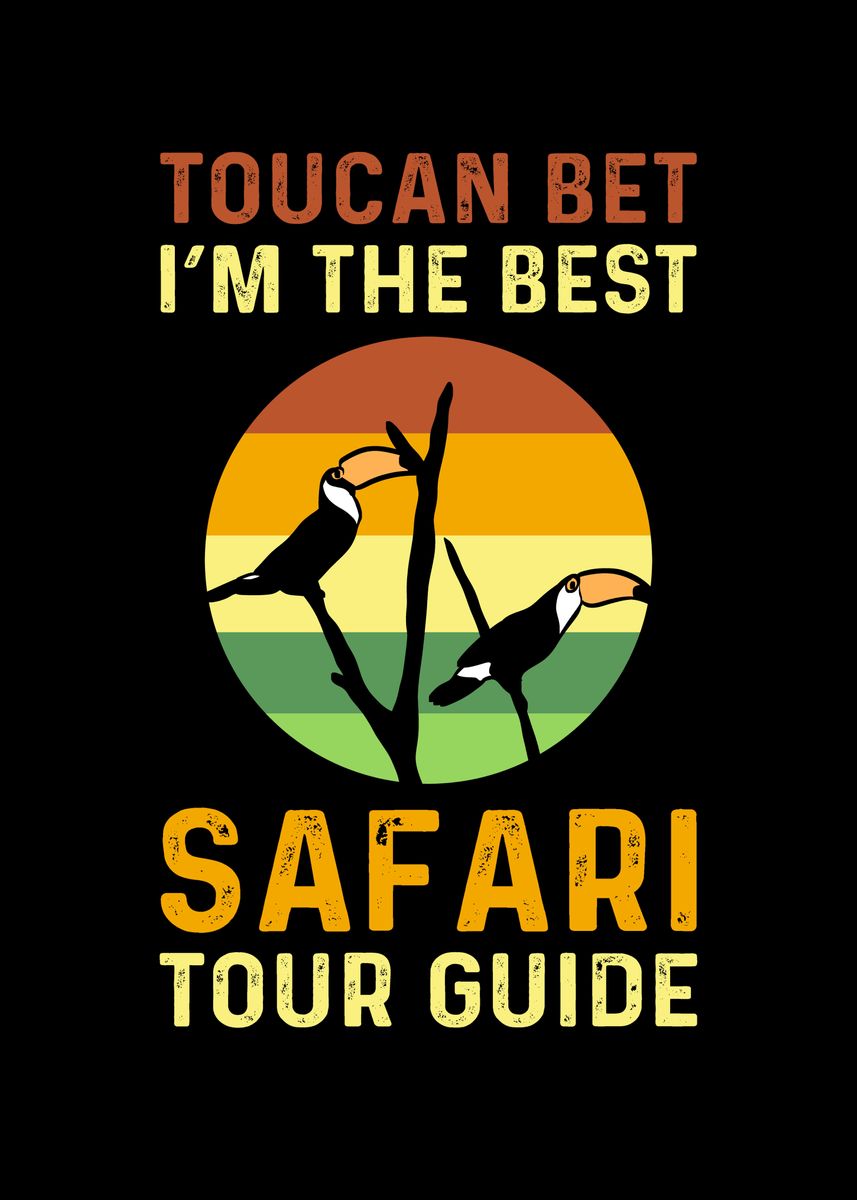 'Toucan Bet Im The Best' Poster, picture, metal print, paint by Fabian ...