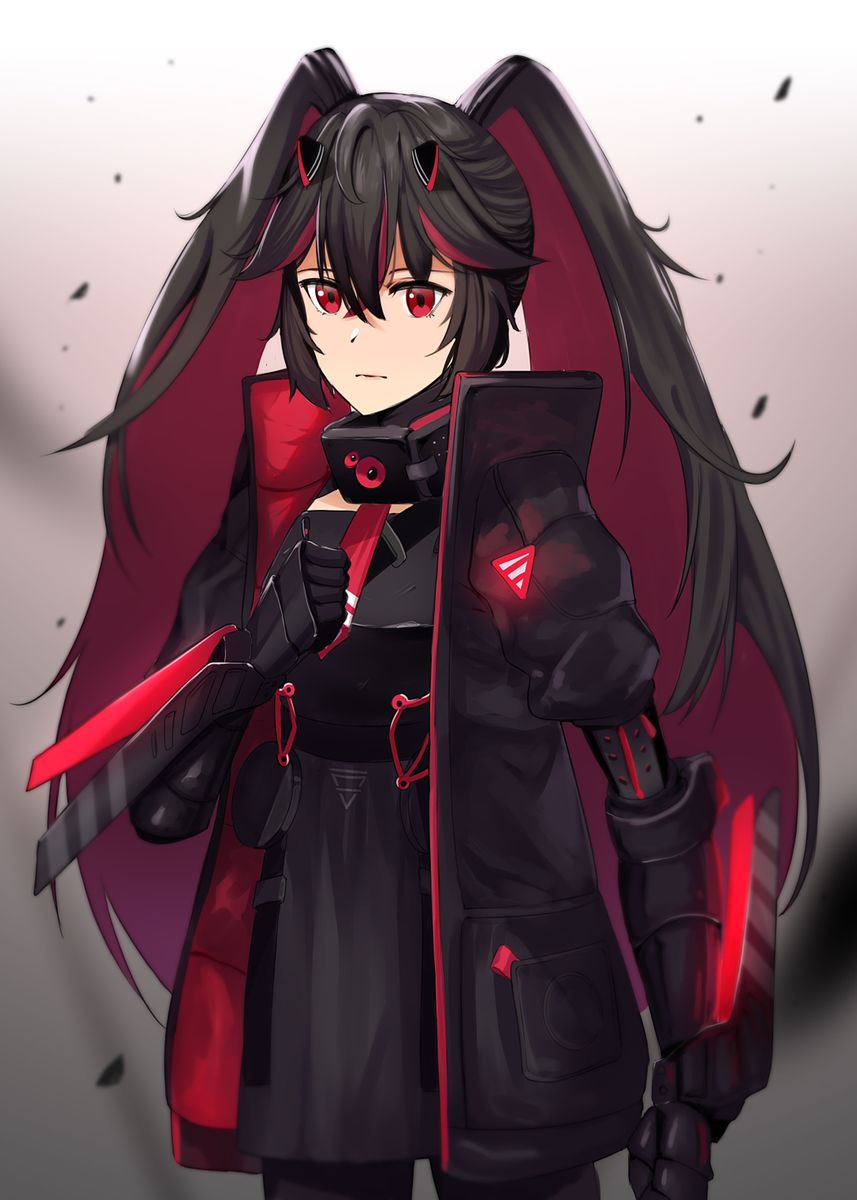 'Lucia Plume' Poster, picture, metal print, paint by Neeshin | Displate