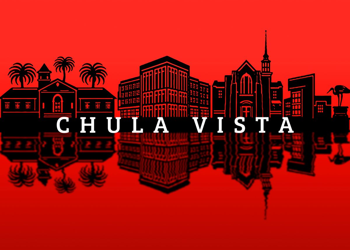'Chula Vista' Poster by Wasi Blond | Displate