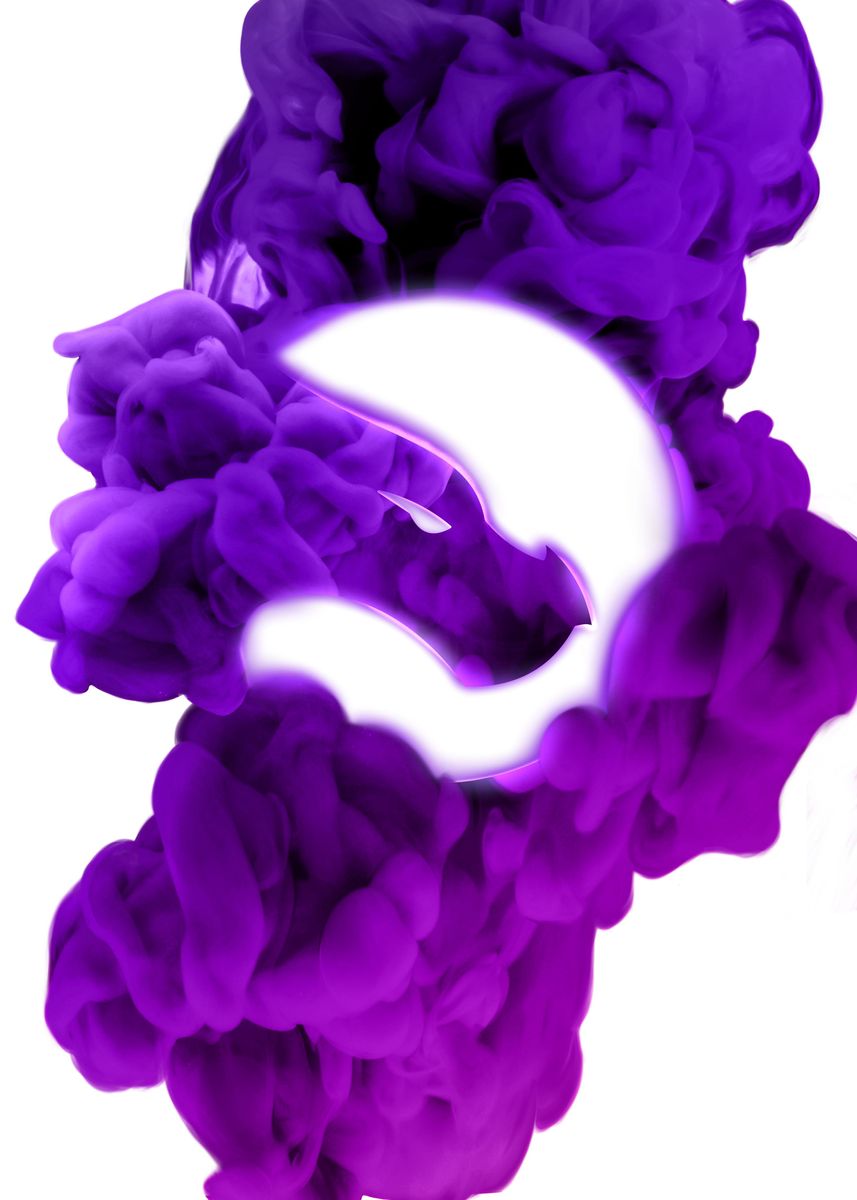 'Echo Logo Purple' Poster, picture, metal print, paint by Echo | Displate