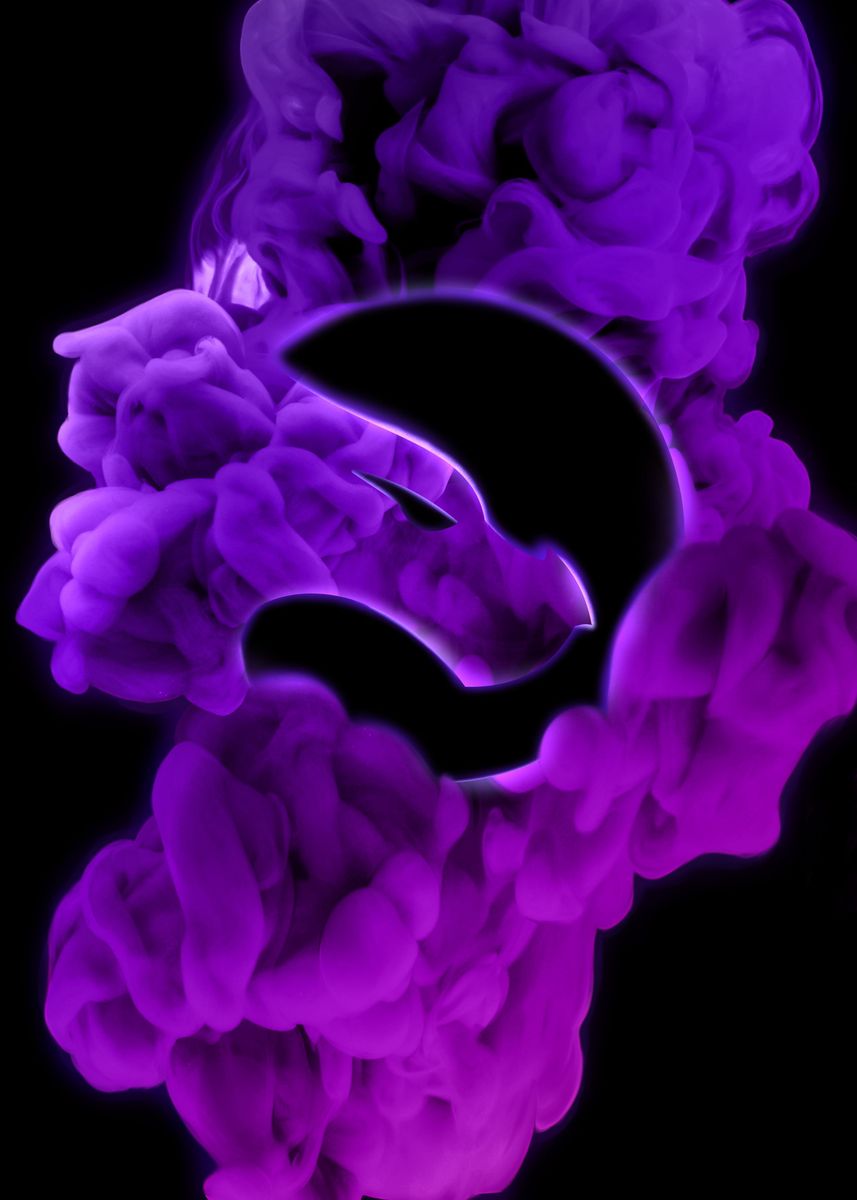 'Echo Logo Purple' Poster, picture, metal print, paint by Echo | Displate