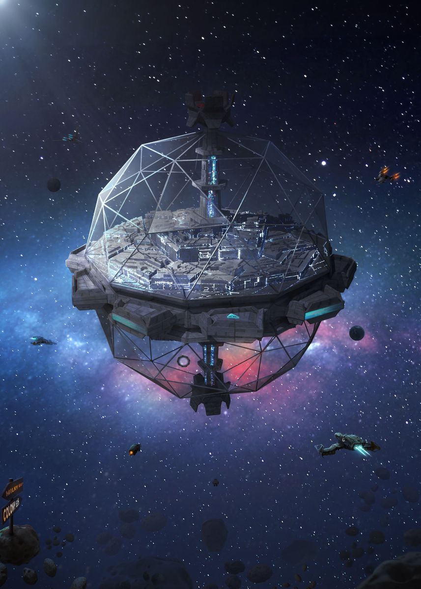 'Colony 6HC' Poster, picture, metal print, paint by Iamtripsy | Displate