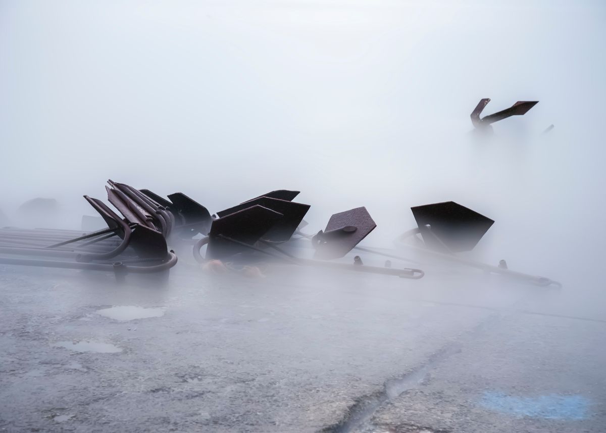 'fog harbor' Poster by MrNguyen HaTang | Displate