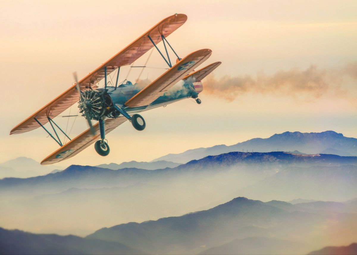 'plane double decker' Poster by MrNguyen HaTang | Displate