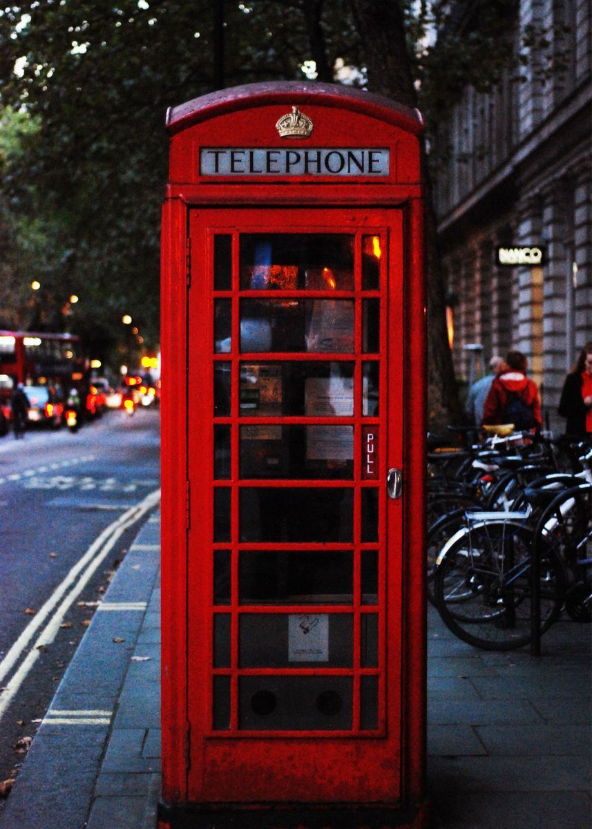 'Telephone Box' Poster by Tim | Displate