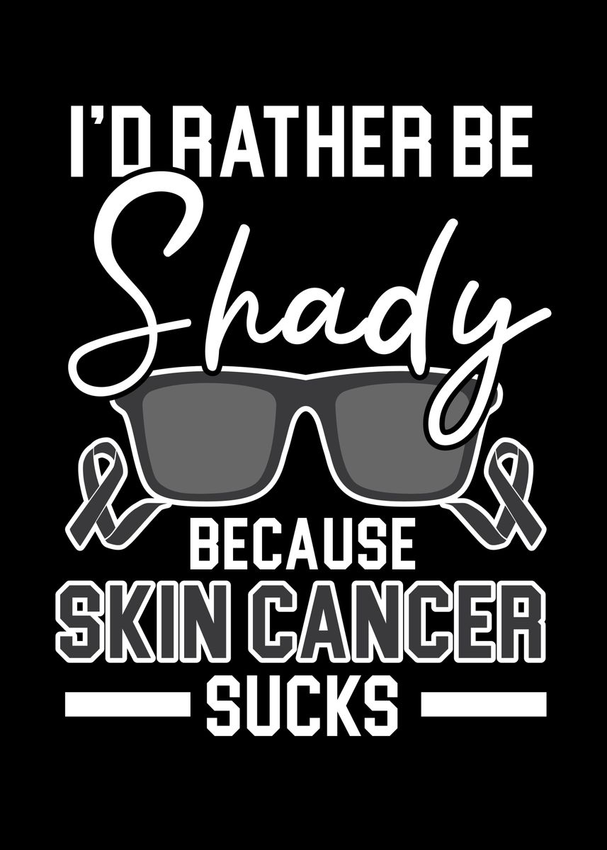 'Id Rather Be Shady' Poster by NAO | Displate