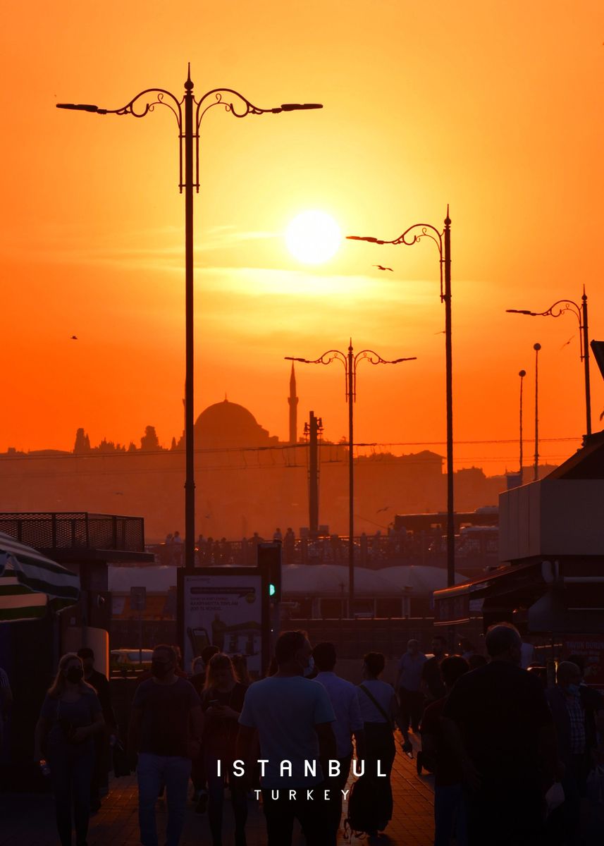 'Istanbul ' Poster by Famous City | Displate