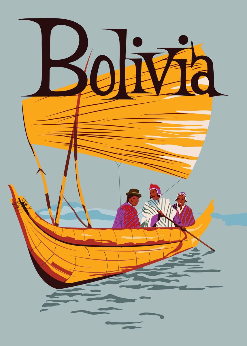 'Bolivia' Poster by Long Shot | Displate