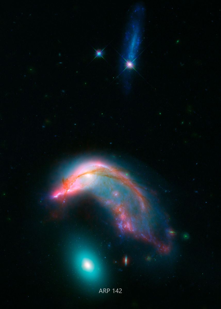 'ARP 142' Poster, picture, metal print, paint by Galaxy Images | Displate