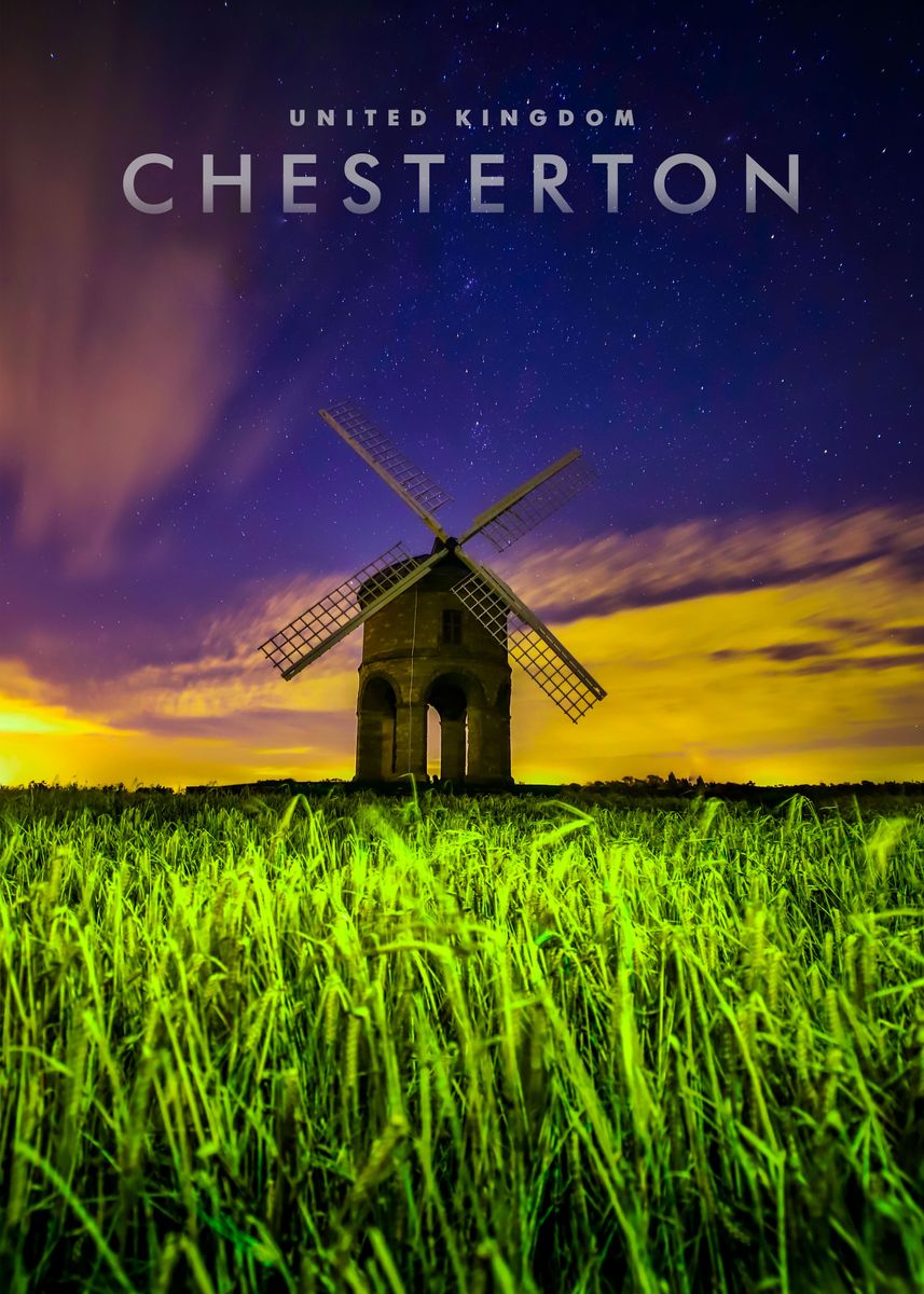'Chesterton' Poster, picture, metal print, paint by Merah Djoeang ...