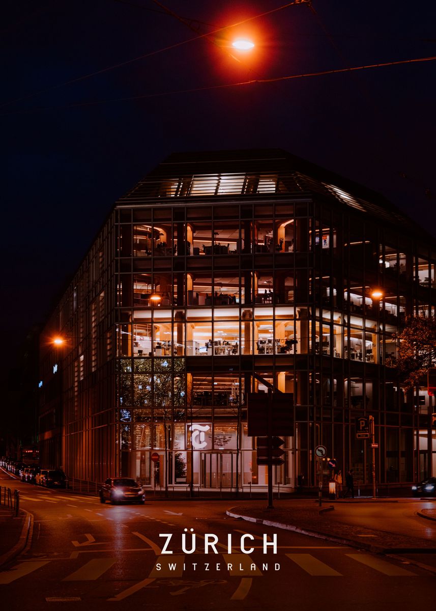 'Zurich ' Poster by Big City | Displate