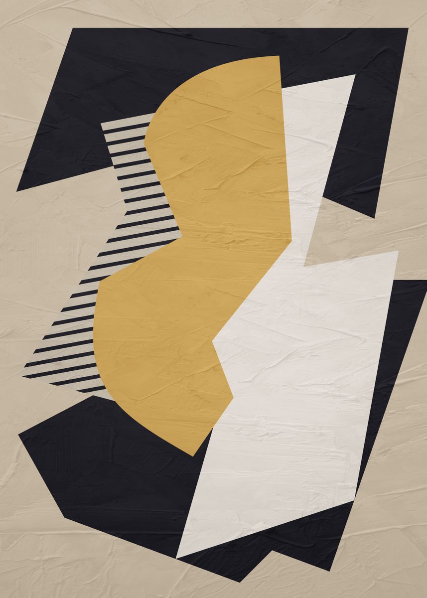 'GEOMETRIC ABSTRACT 437A' Poster by UillianRius | Displate