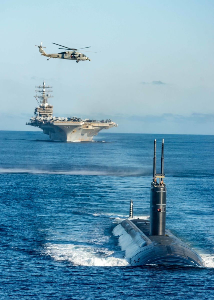 'Naval Power' Poster, picture, metal print, paint by Conceptual ...