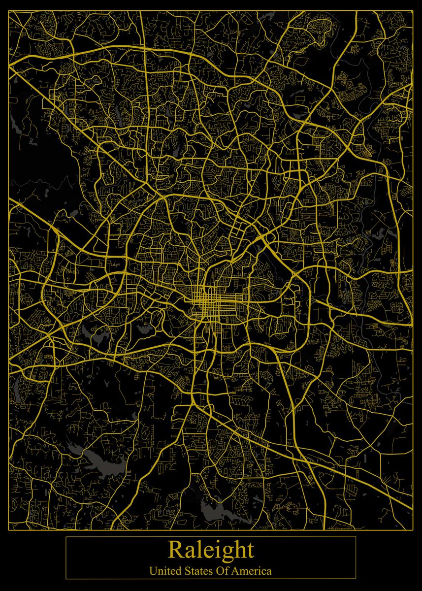 'Raleight USA' Poster, picture, metal print, paint by Zake Yonkou ...