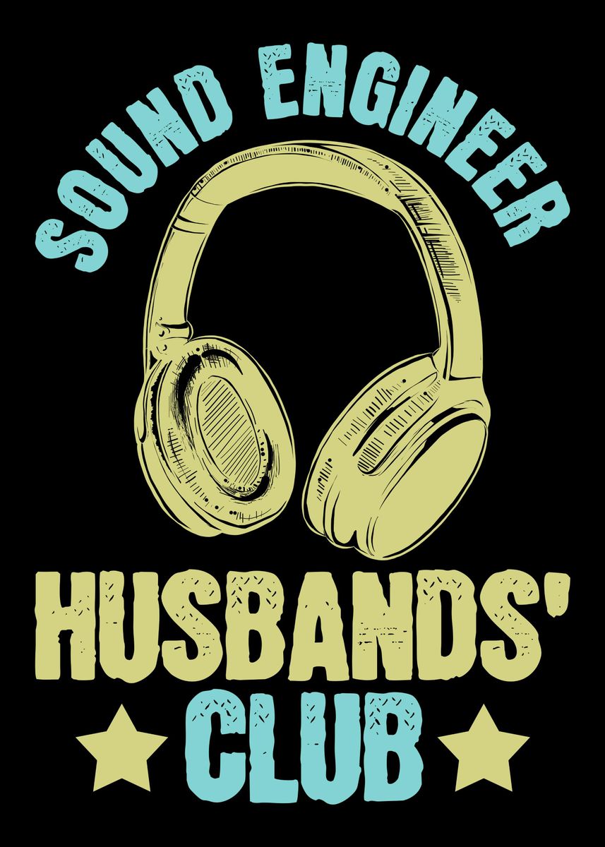 'Audio Engineer' Poster, picture, metal print, paint by CrazySquirrel ...