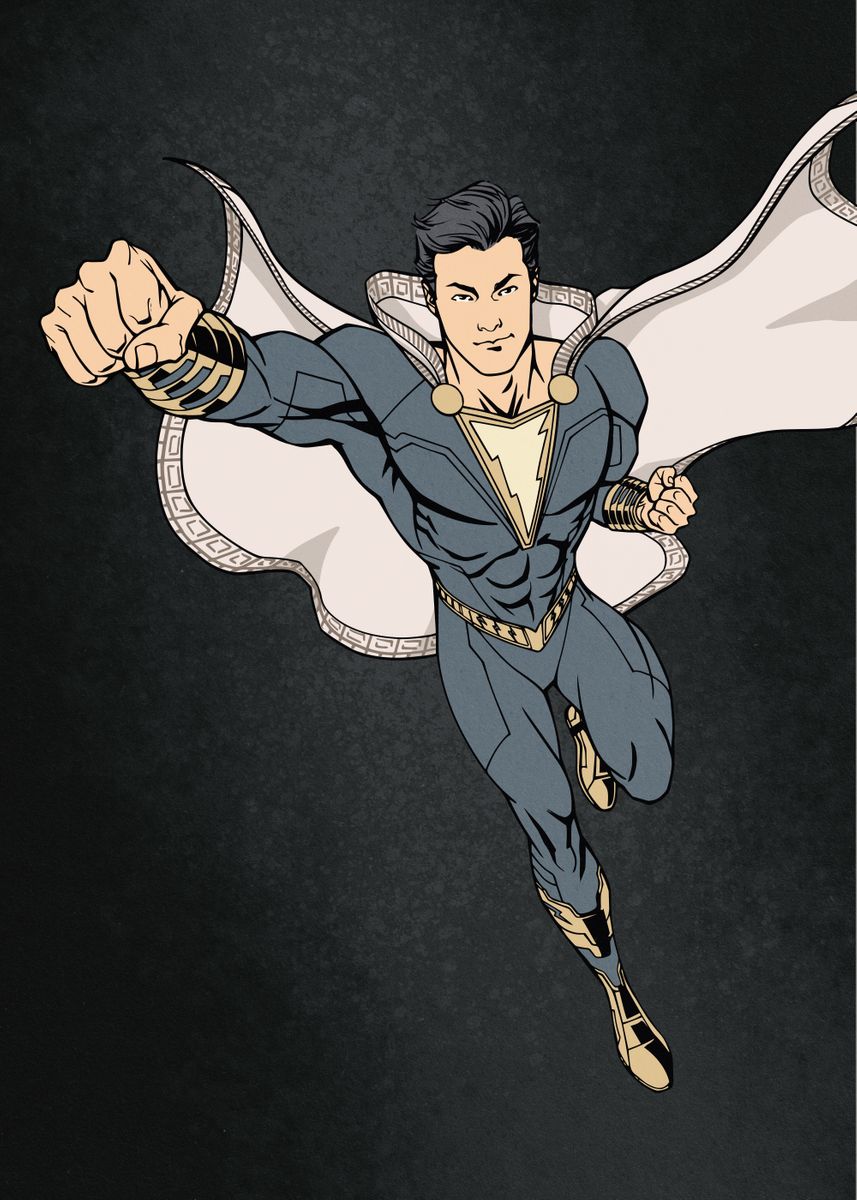 'Eugene Superhero' Poster, picture, metal print, paint by DC Comics ...