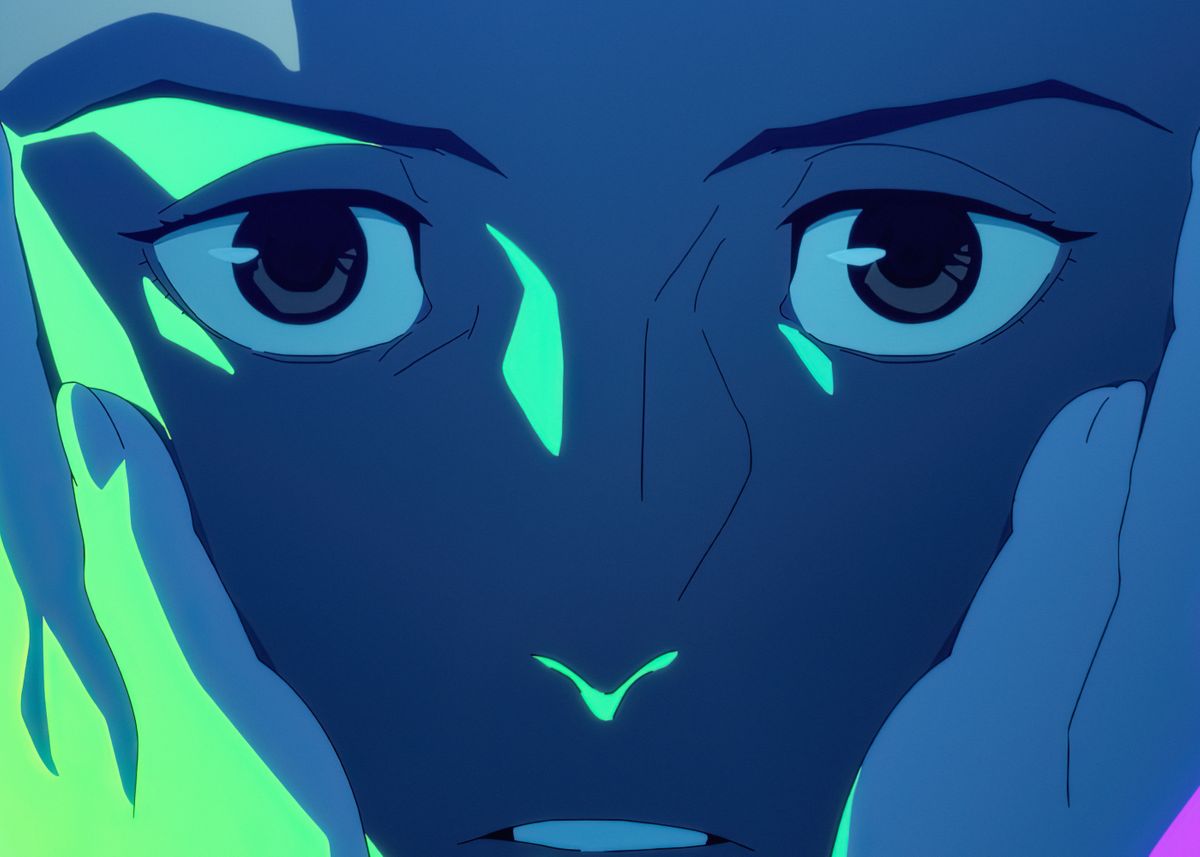 'David Face' Poster by Cyberpunk 2077 | Displate