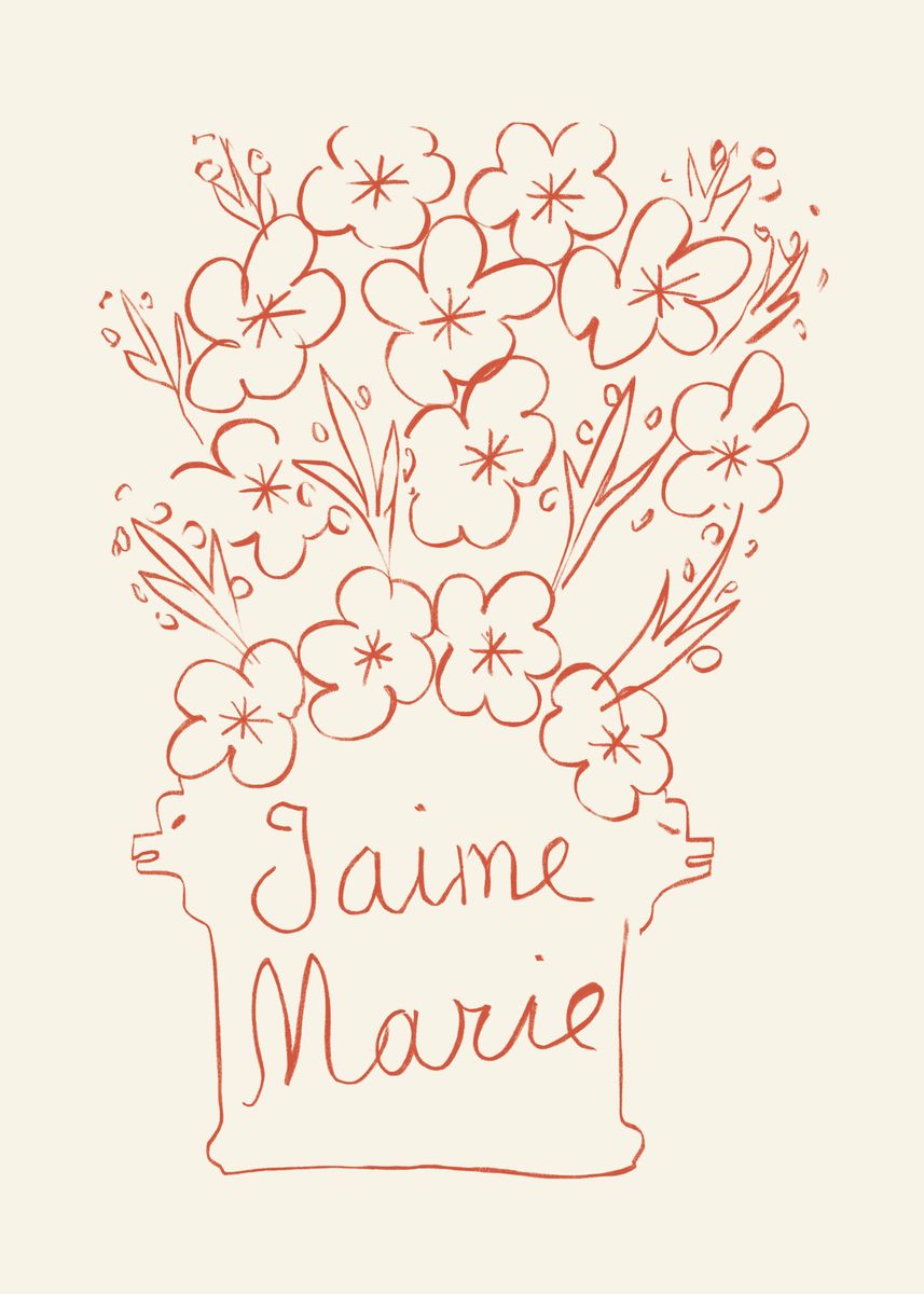 'Jaime Marie Art' Poster, picture, metal print, paint by Haus and Hues ...