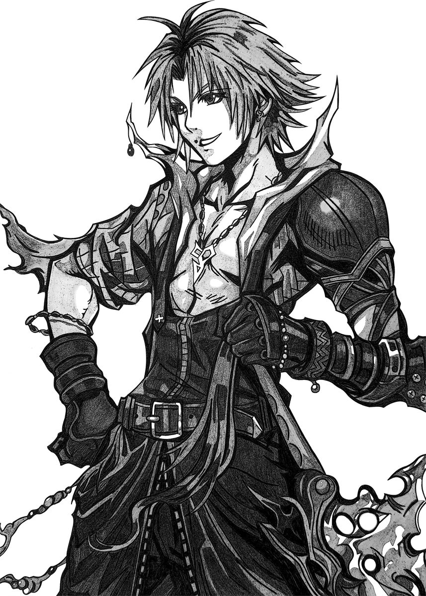 'Tidus - Final Fantasy X' Poster, picture, metal print, paint by JTLie ...