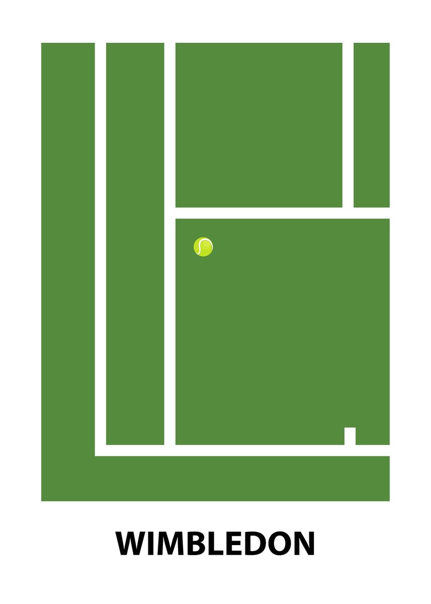 'Wimbledon' Poster by UNIKORN | Displate