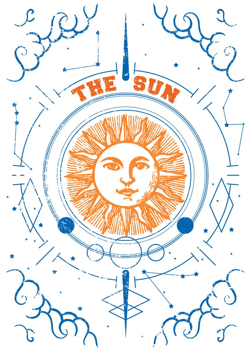 'The Sun Mystical ' Poster by Max Ronn | Displate