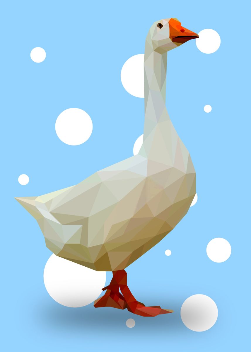 'Goose' Poster by Lee Jani | Displate