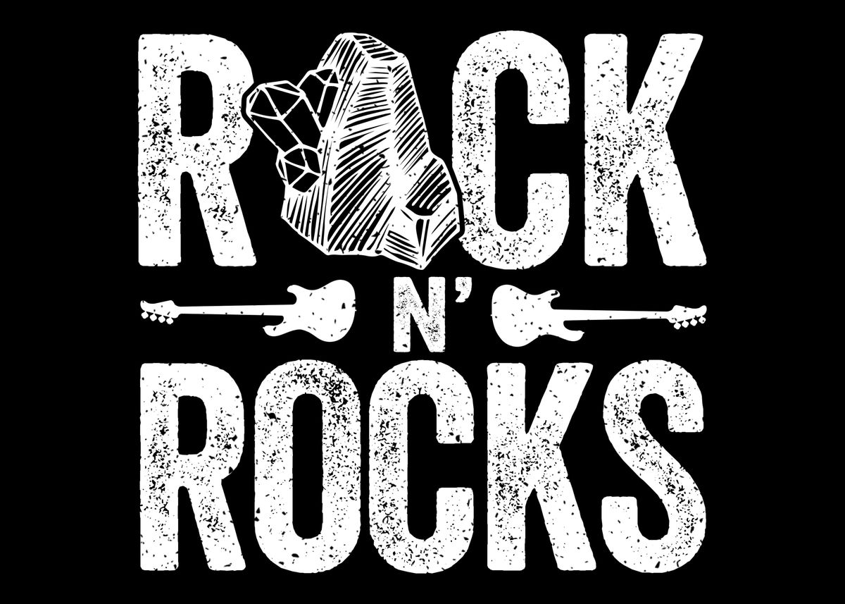 'Funny Rock Hunting' Poster by AestheticAlex | Displate