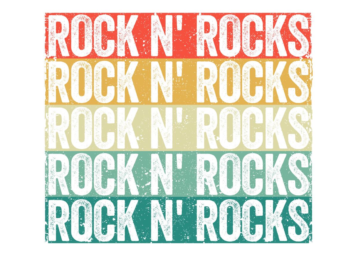 'Funny Rock Hunting' Poster by AestheticAlex | Displate