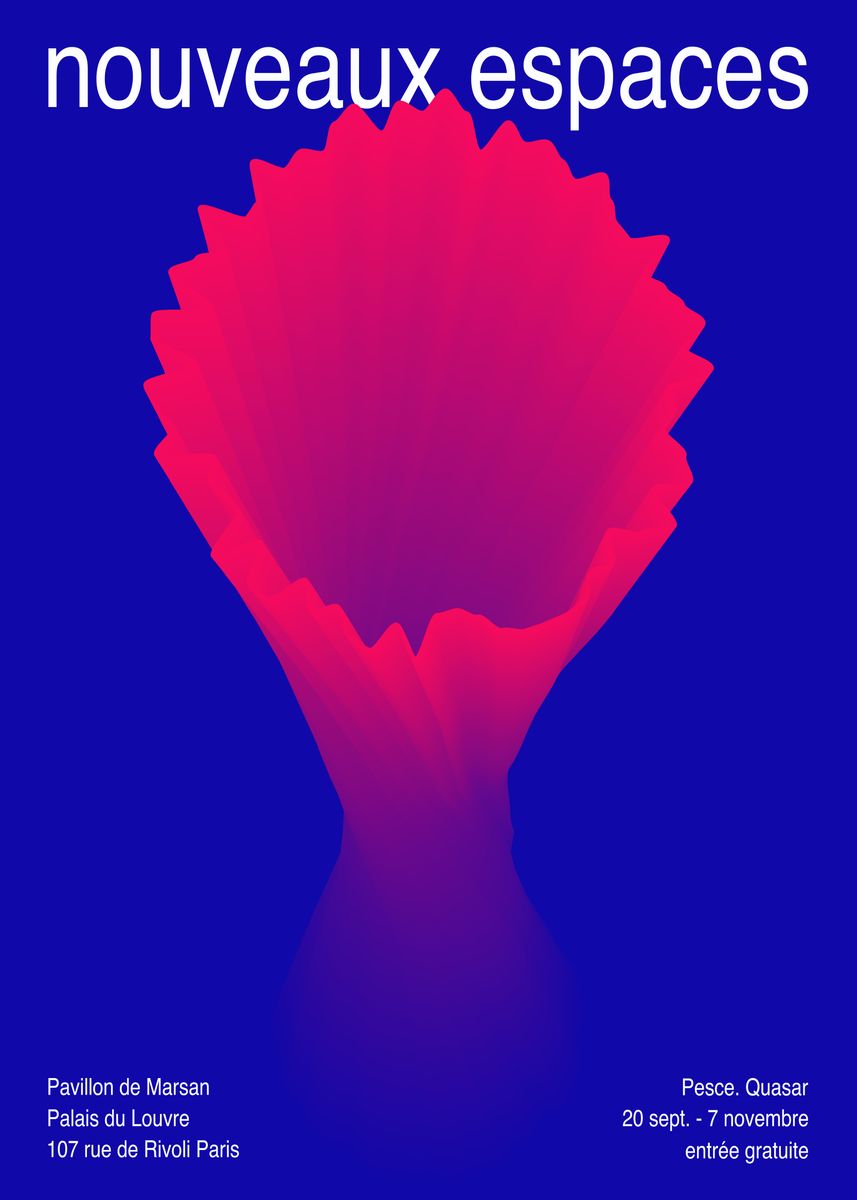 'Contemporary Expo Poster' Poster, picture, metal print, paint by BluePinkPanther | Displate