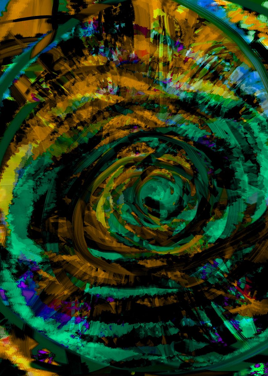 'deep hole' Poster by muh arie | Displate