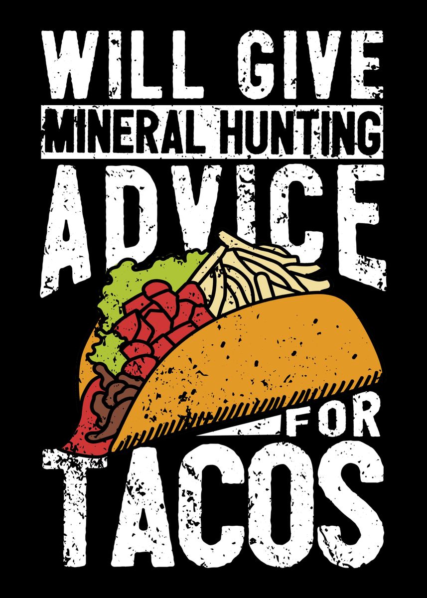 'Funny Rock Hunting' Poster, picture, metal print, paint by ...