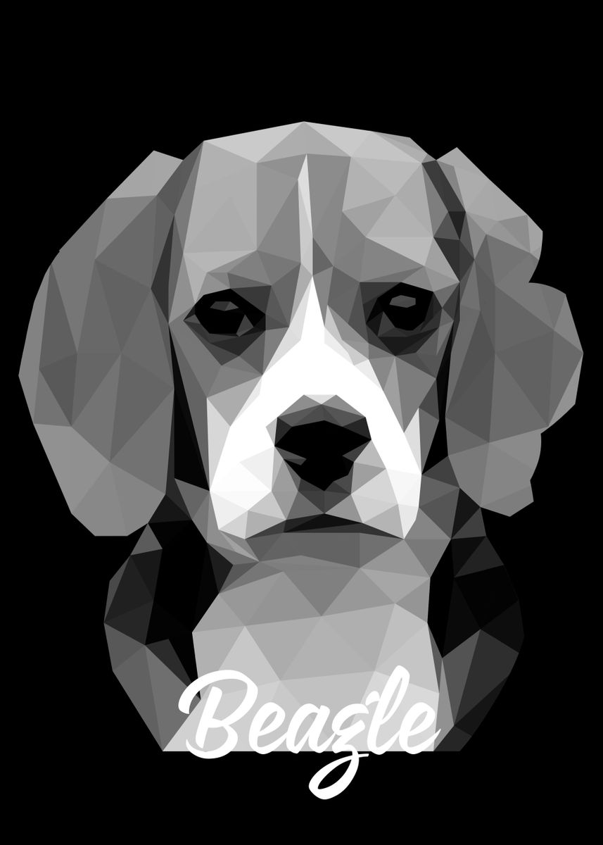'Beagle' Poster by minh doan | Displate