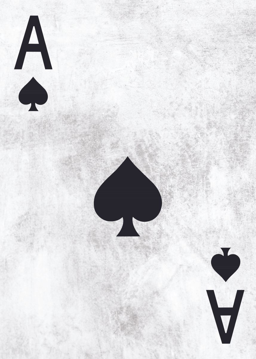 'Playing Card' Poster, picture, metal print, paint by Poster ...