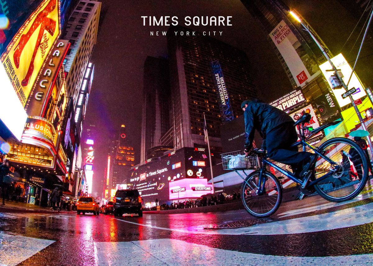 'Times Square ' Poster by Famous City | Displate