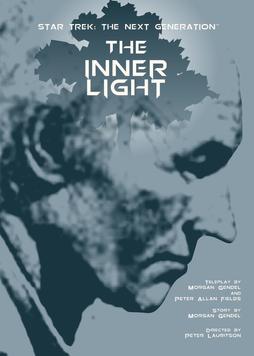 'The Inner Light' Poster, picture, metal print, paint by Star Trek ...