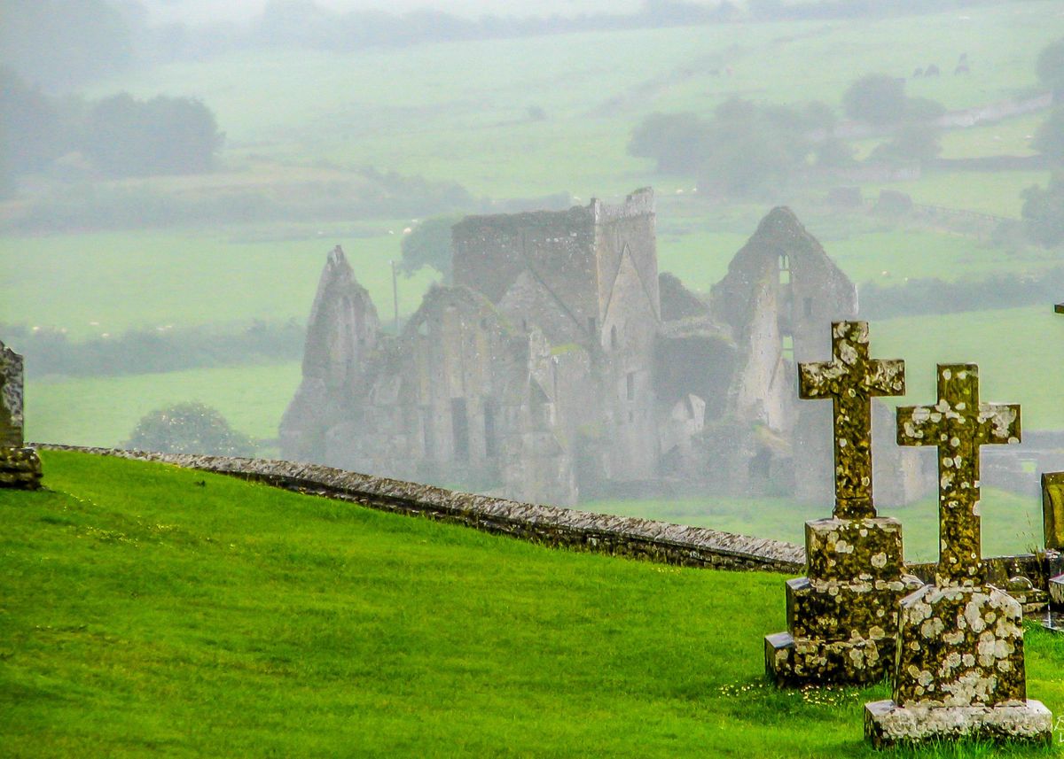 'Cashel Monastery Ireland ' Poster by Gestalt Imagery | Displate