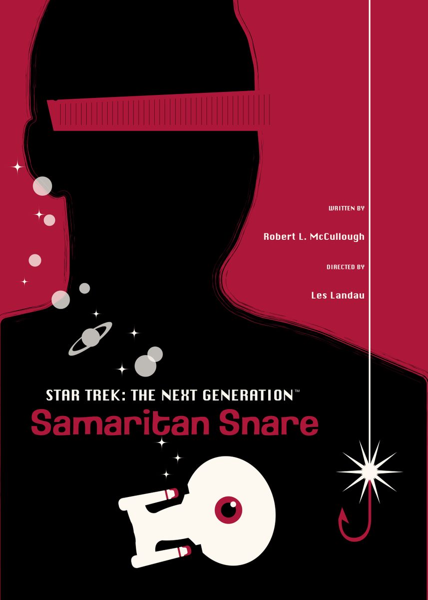 'Samaritan Snare' Poster, picture, metal print, paint by Star Trek ...