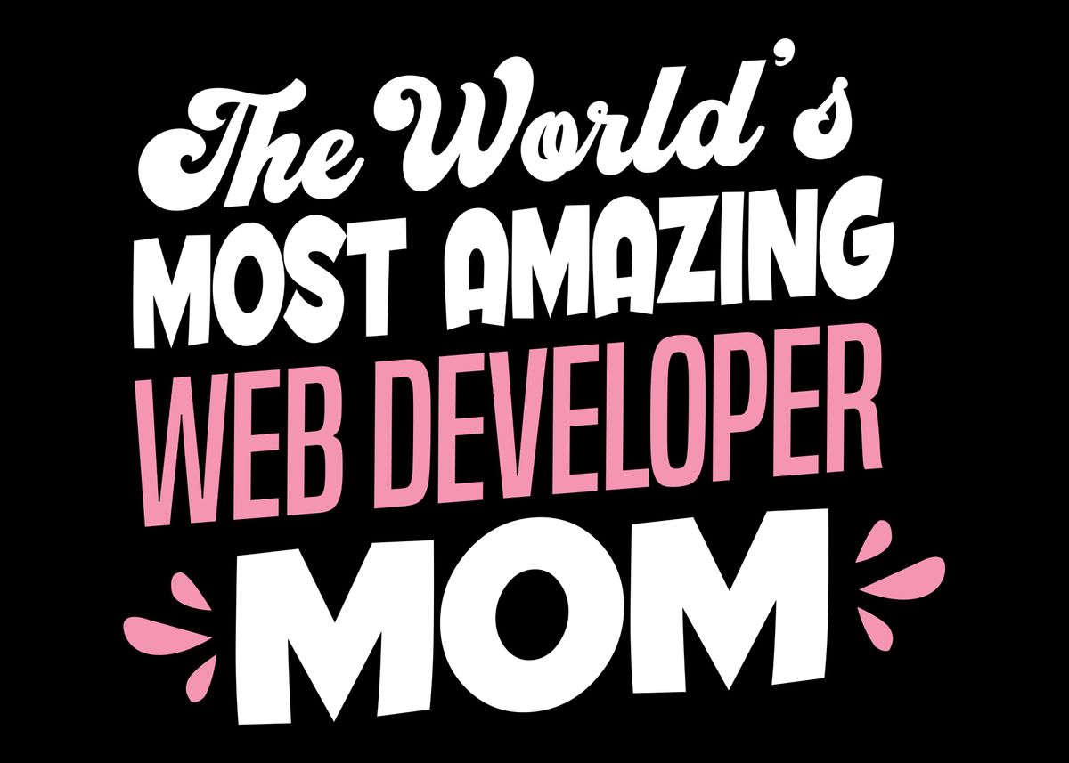 'Web Developer' Poster by CrazySquirrel | Displate